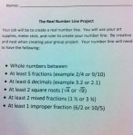 The Real Number Line – In Practice – Educational Aspirations