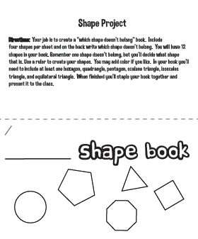 Student Shape Books – Educational Aspirations