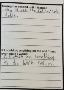 Math Reflections and Sentence Stems – Educational Aspirations