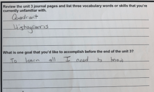 Math Reflections and Sentence Stems – Educational Aspirations