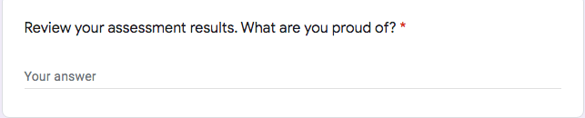 Digital Student Math Reflections – Educational Aspirations